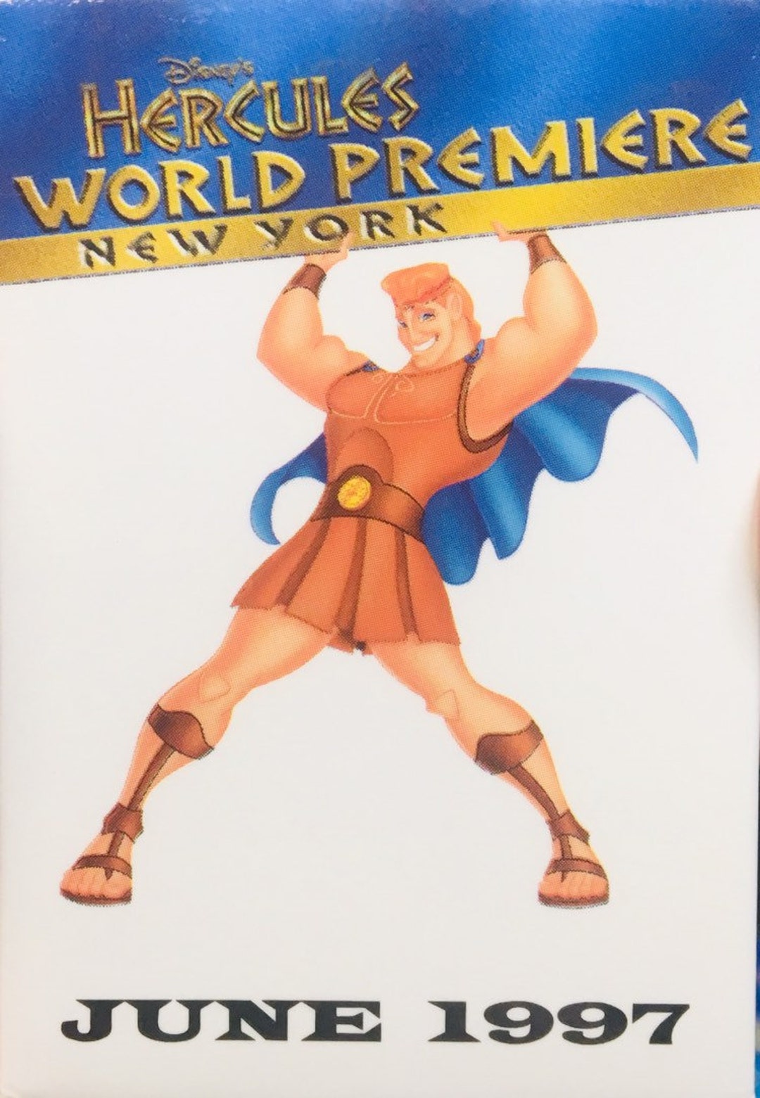 Hercules 1997 Movie Poster