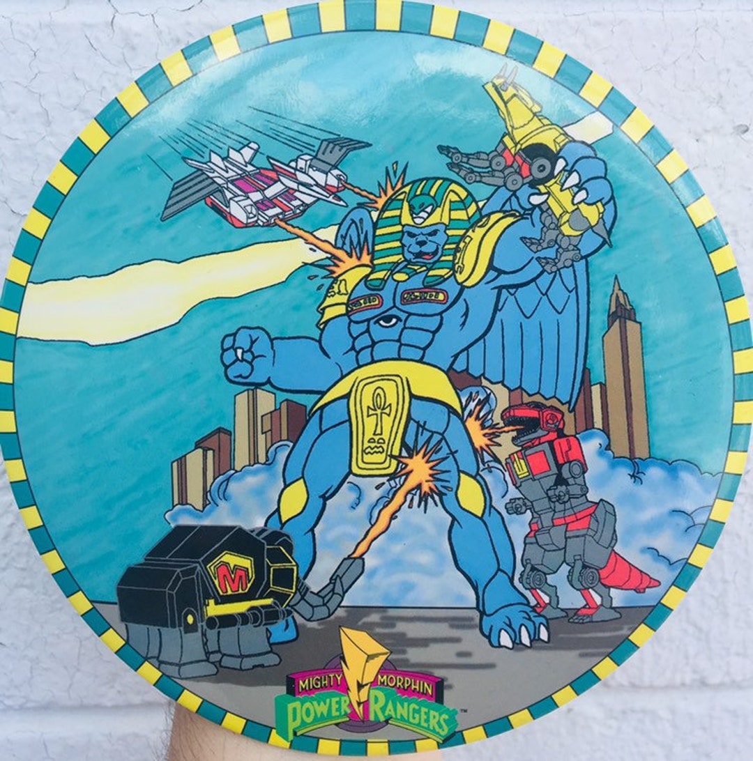 Vintage Mega Power Rangers Mech Battle Button - Etsy