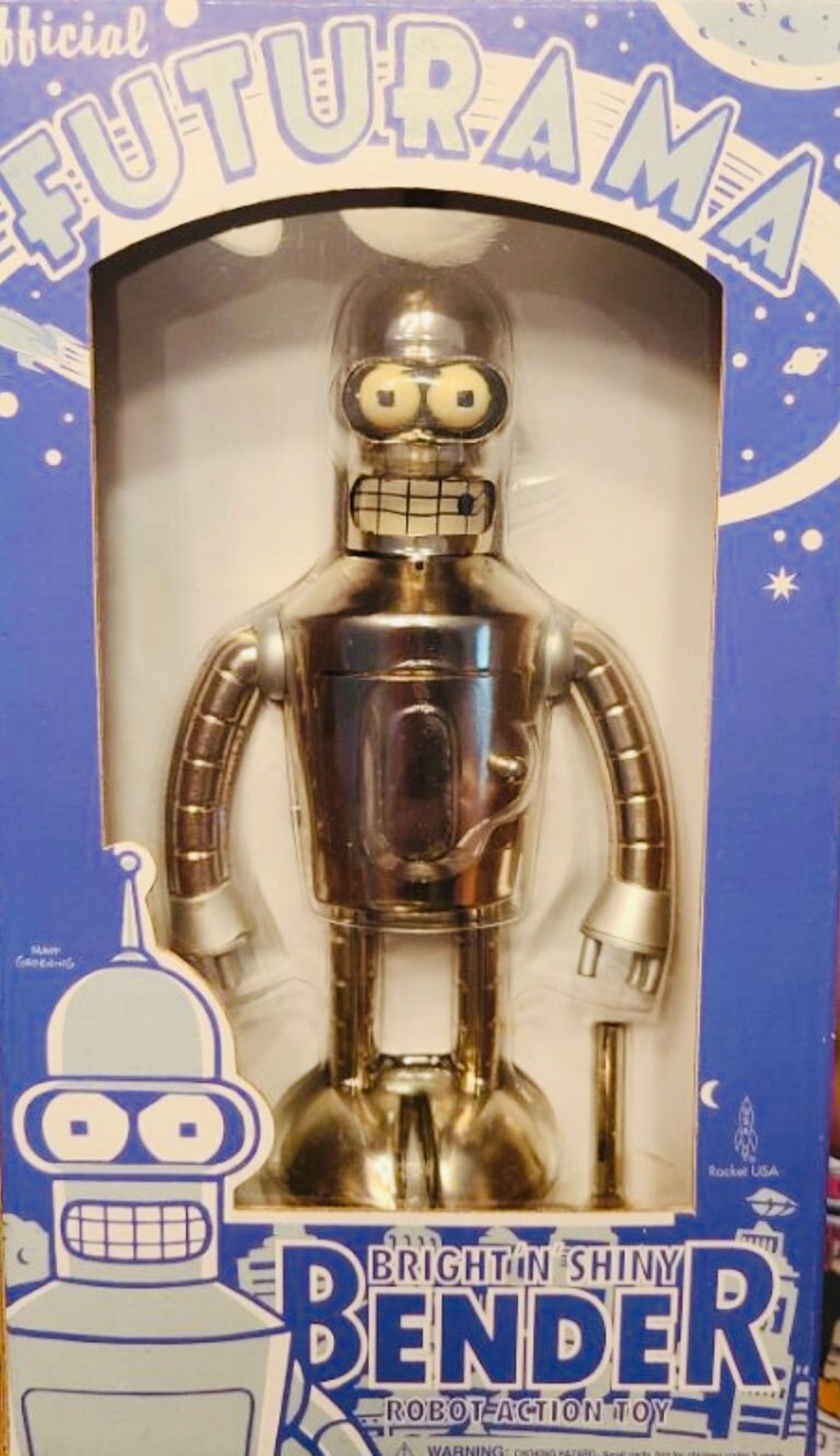 Futurama Shiny Bender Wind up Figurine - Etsy