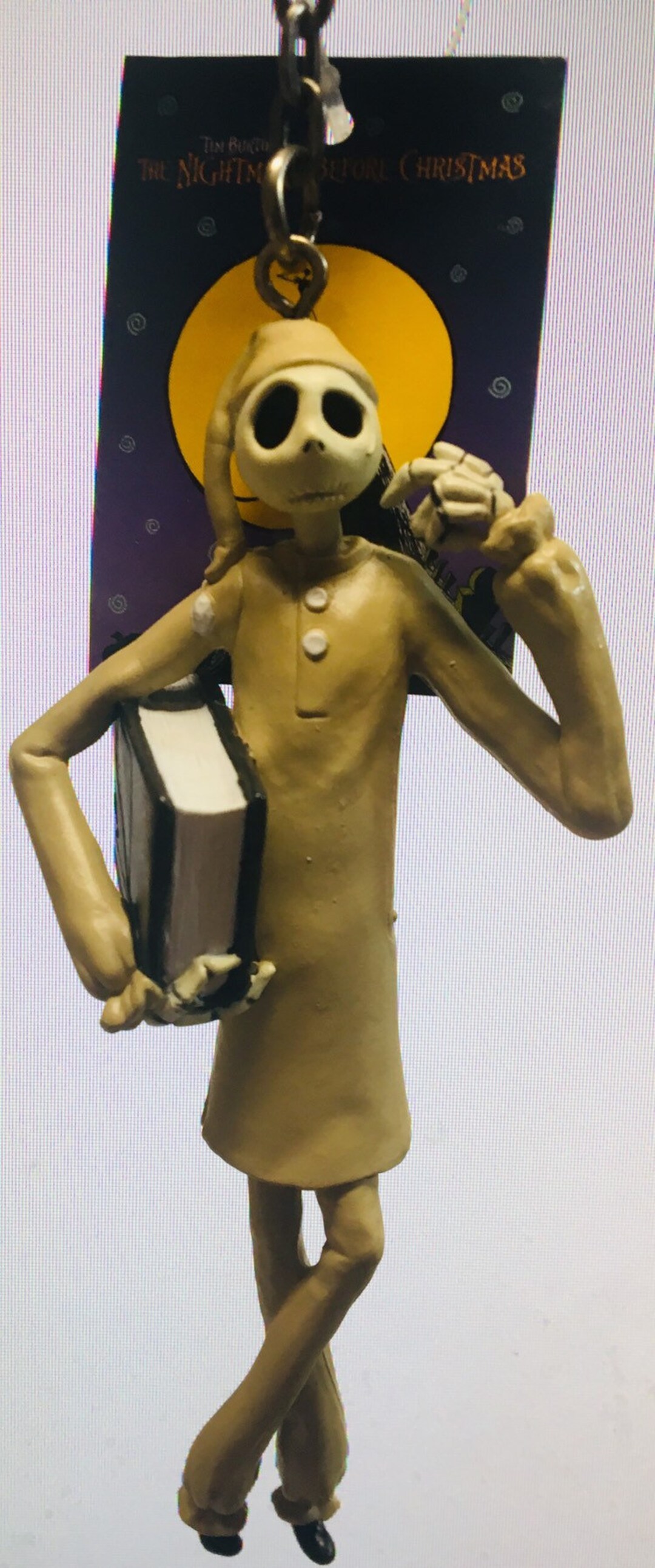 1993 Nightmare Before Christmas Sleepytime Jack PVC Keychain - Etsy