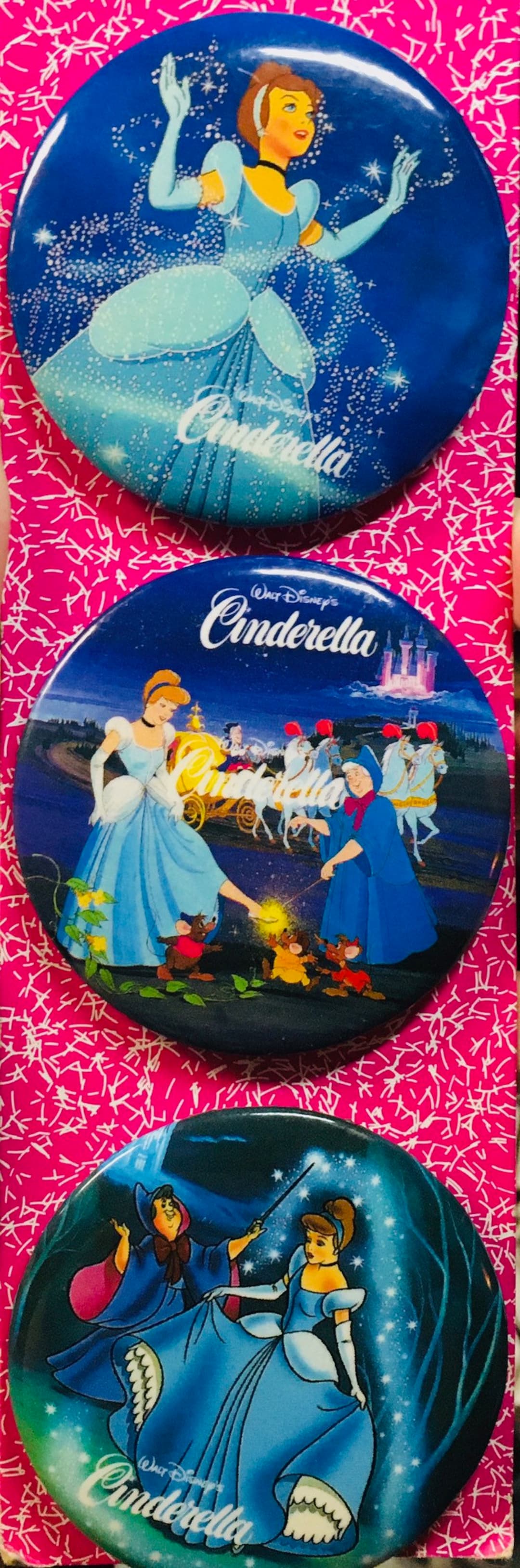 Vintage Cinderella Buttons - Etsy