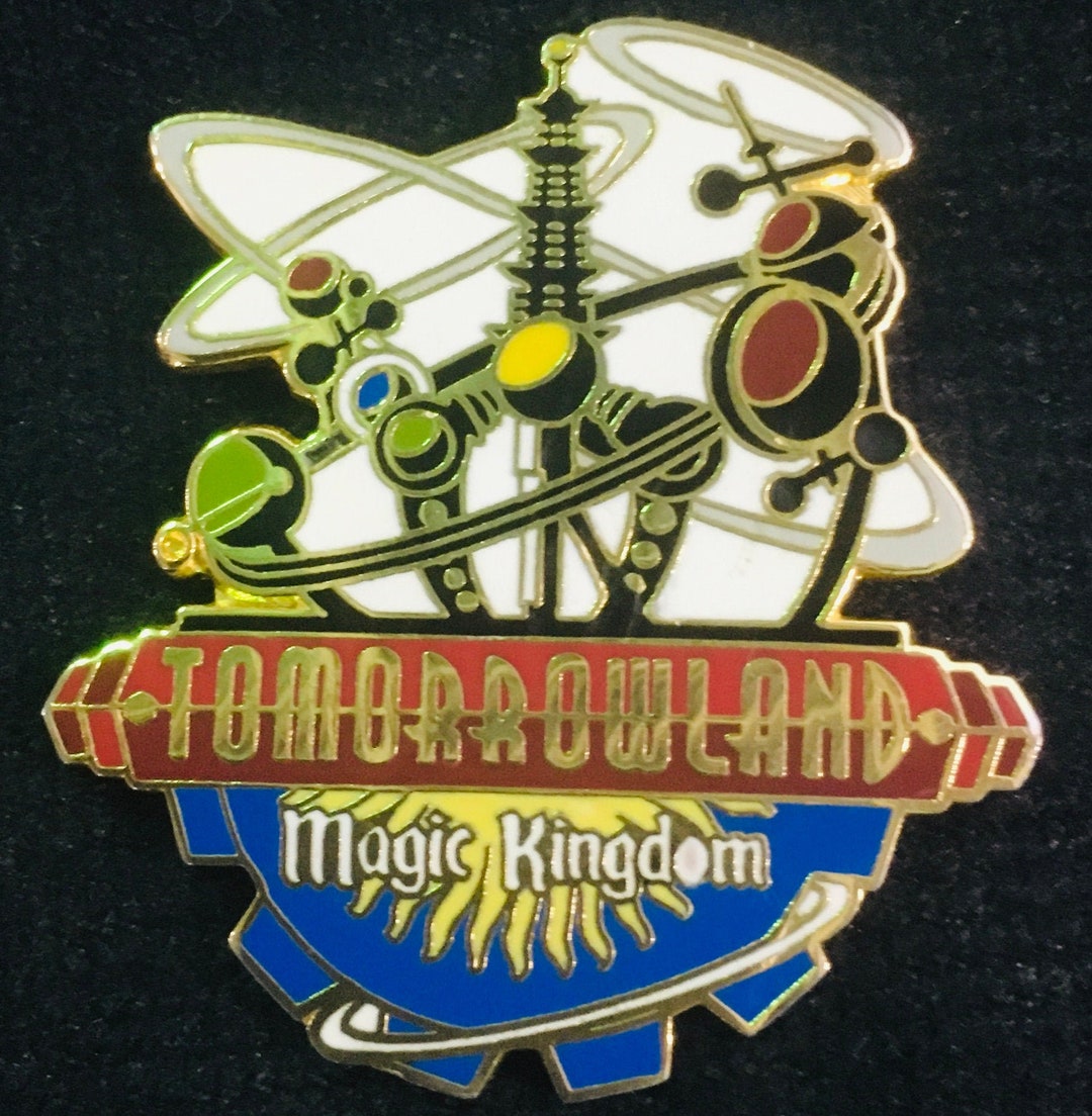 Vintage Tomorrowland Magic Kingdom Pin - Etsy