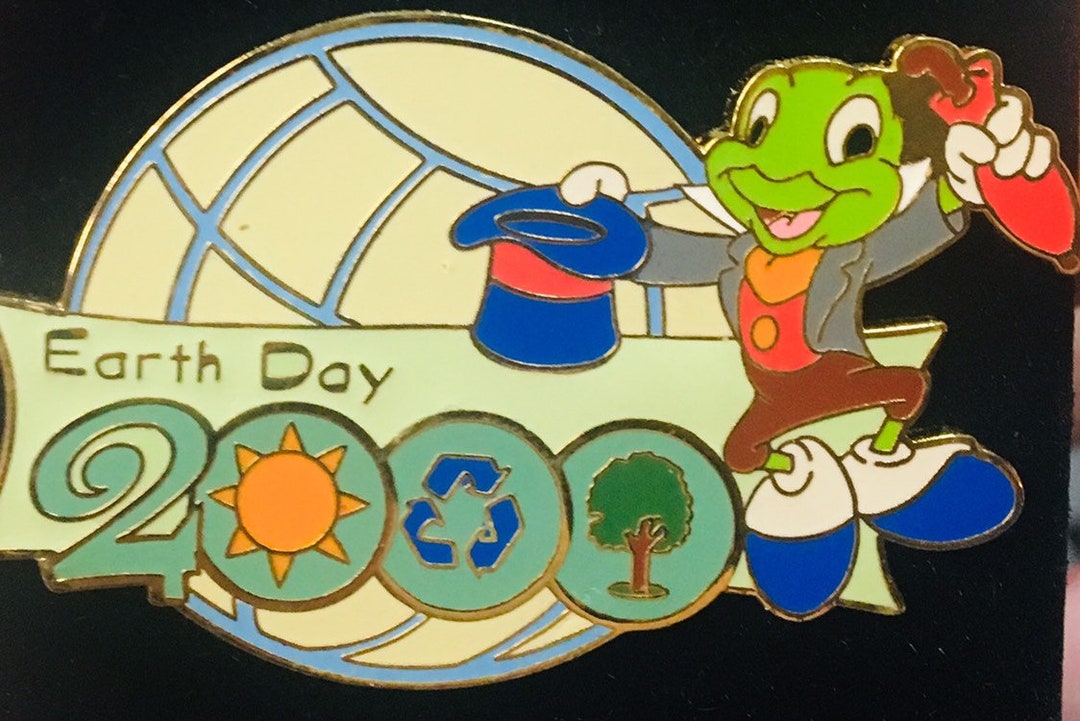 Vintage Earth Day Pin - Etsy