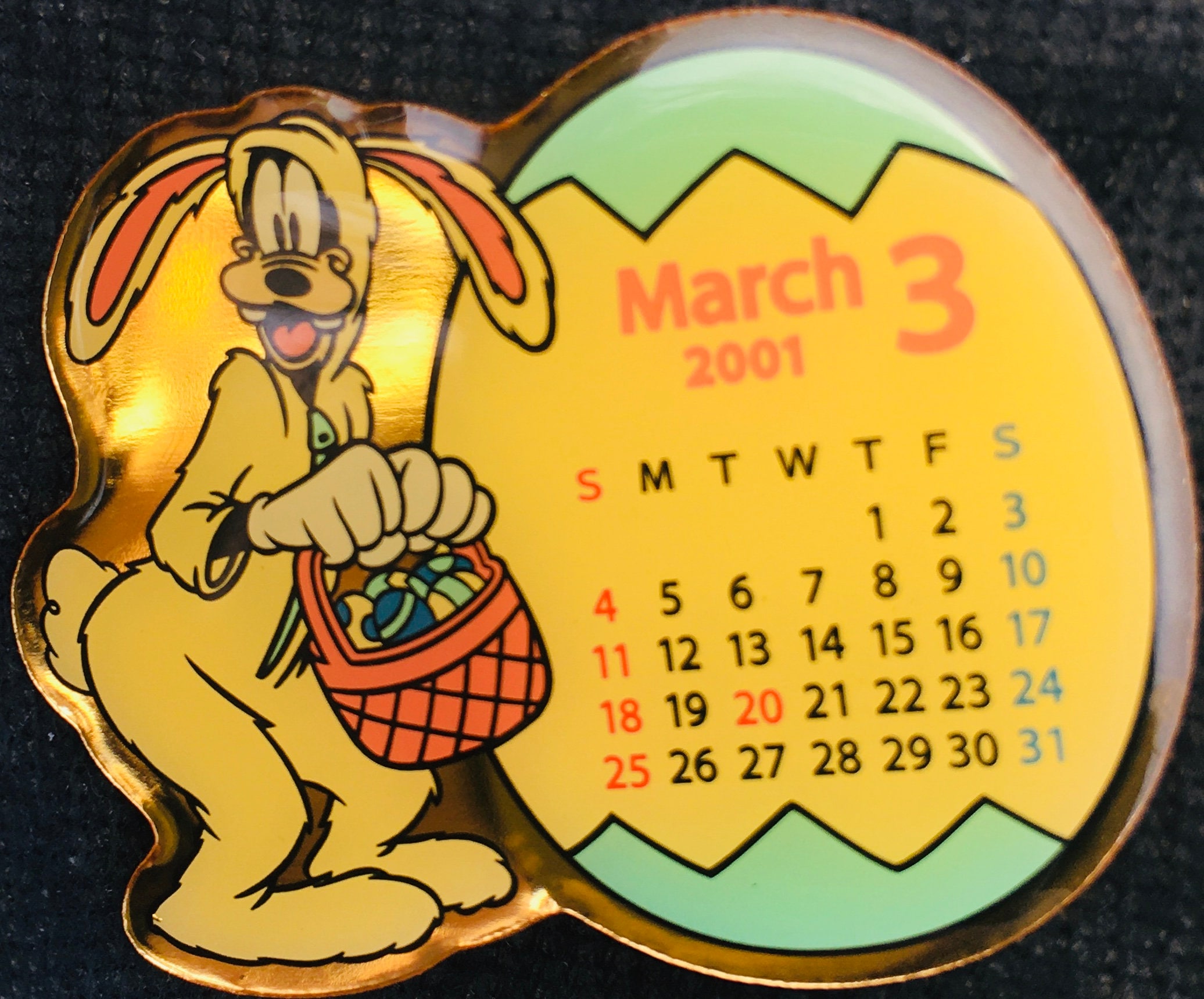 March 2001 Calendar