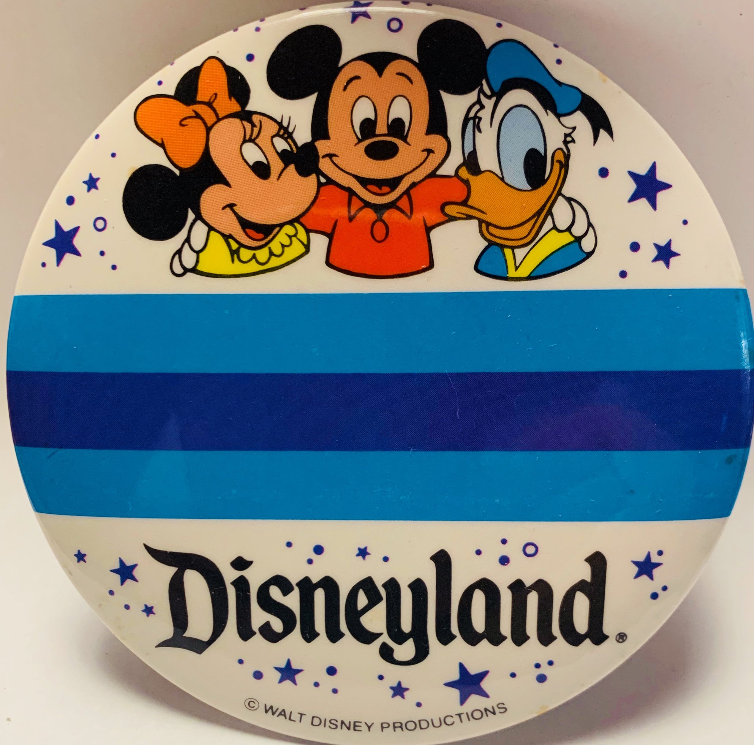 Mickey and Friends Disneyland Button | Etsy