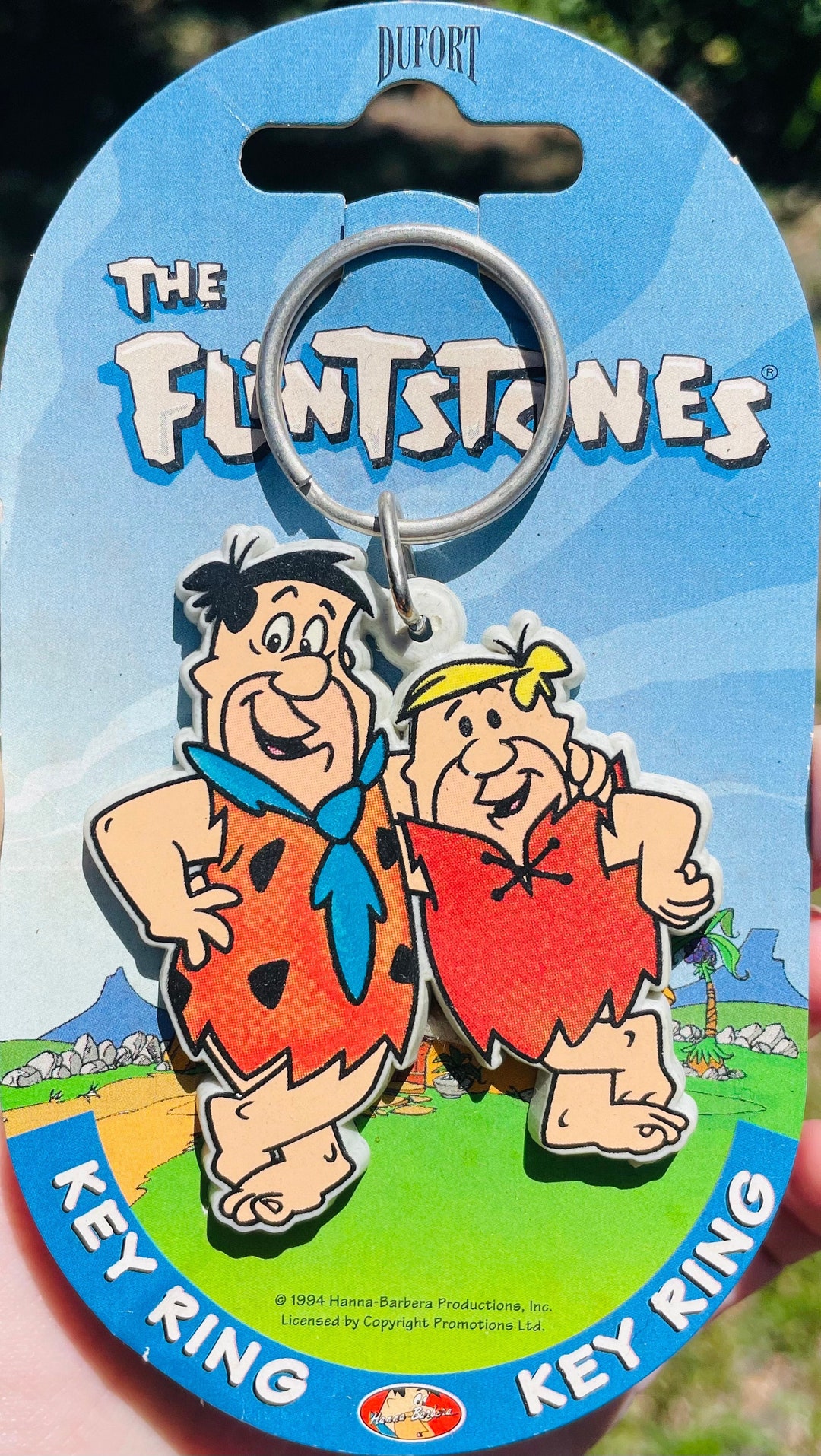 Vintage Fred & Barney Bestie Keychain - Etsy