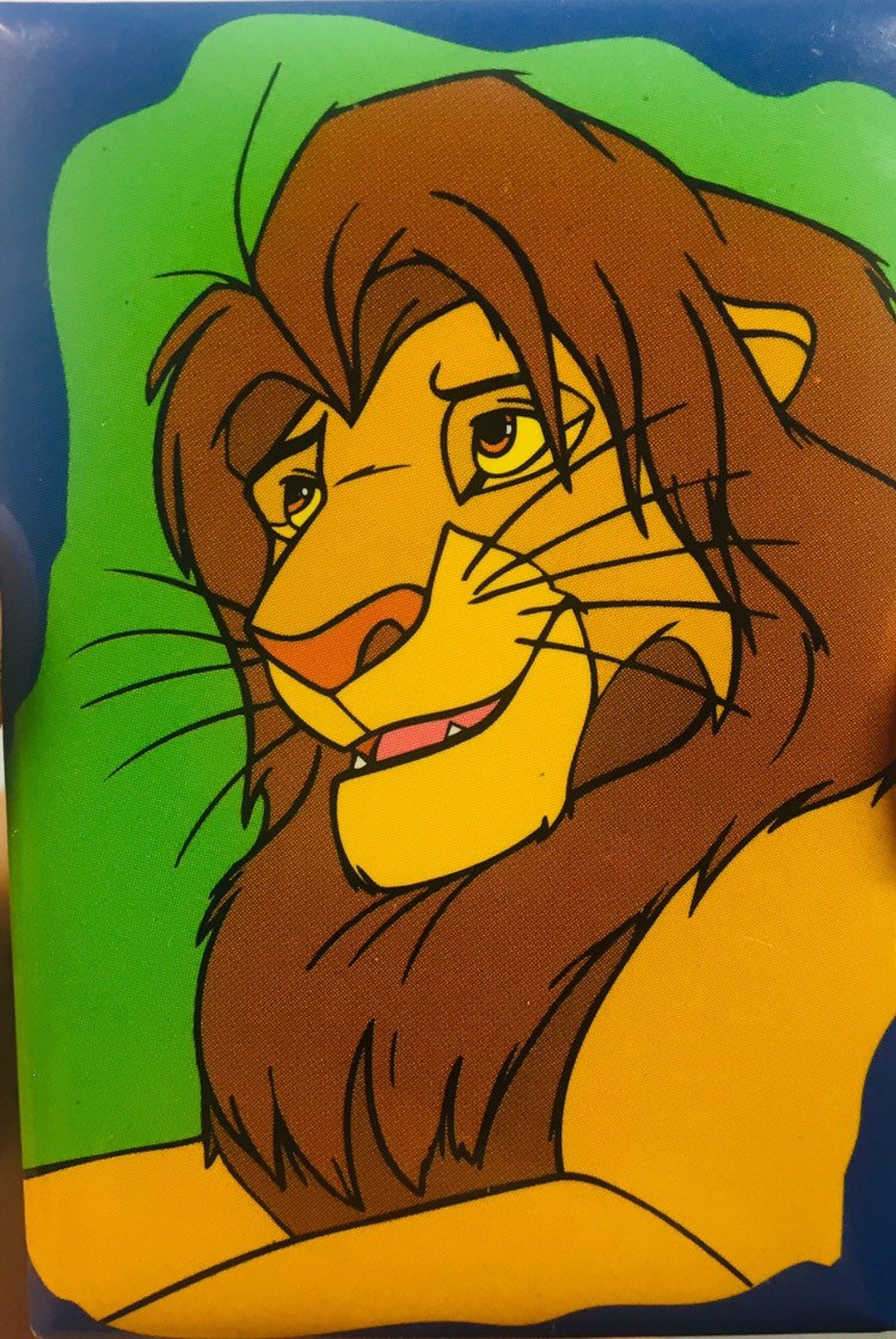 Vintage Simba Button - Etsy