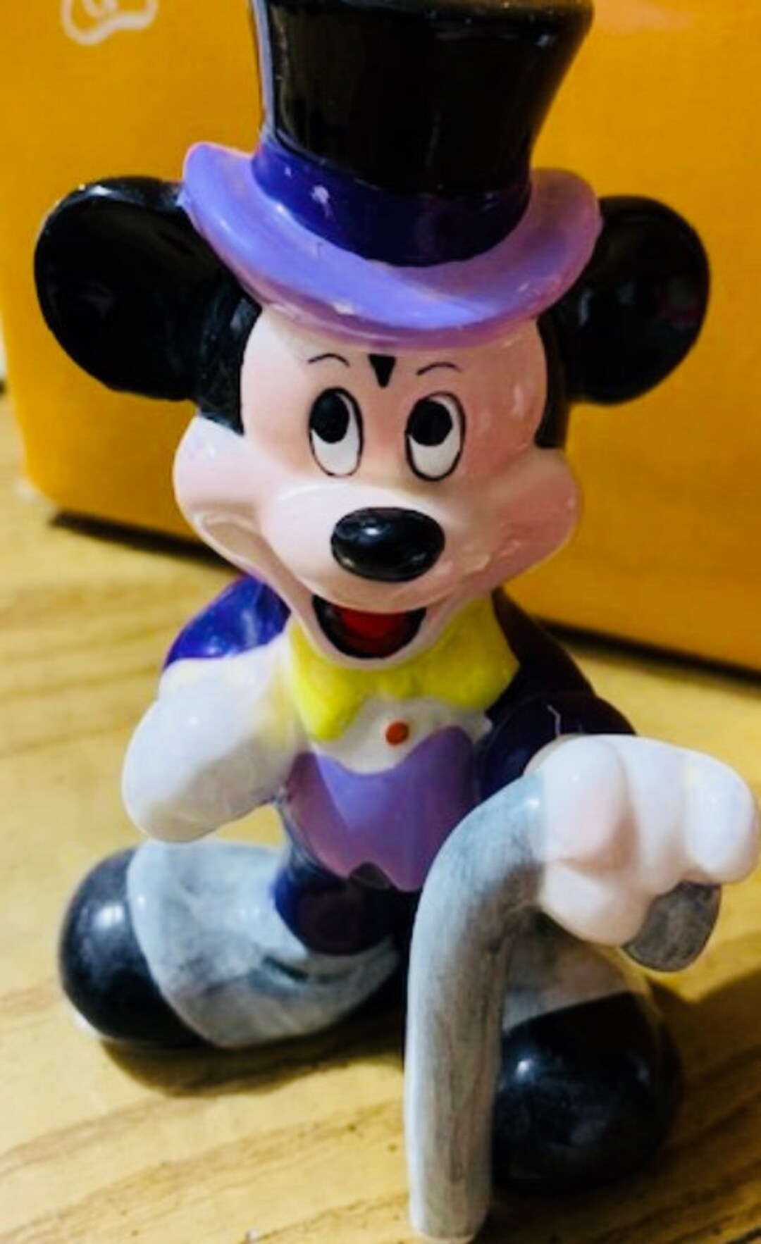 Vintage Small Fancy Mickey Porcelain - Etsy