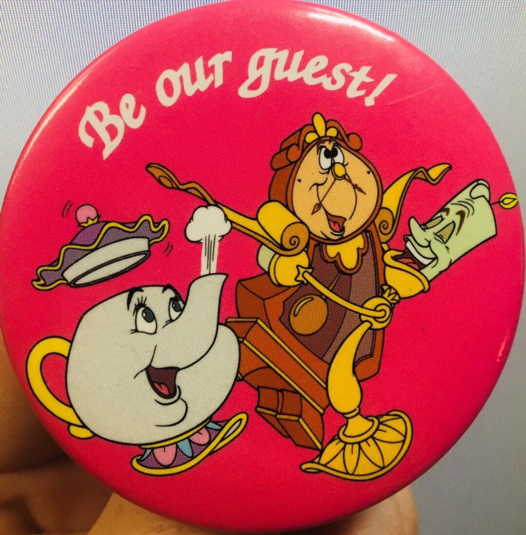 Be Our Guest Button - Etsy