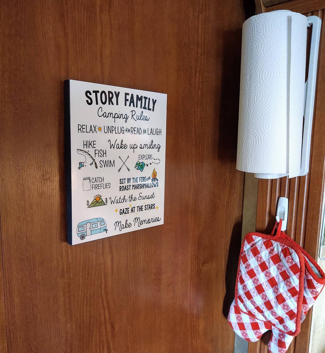 Editable Camp Rules Sign Custom Family Camping Rules Camping - Etsy