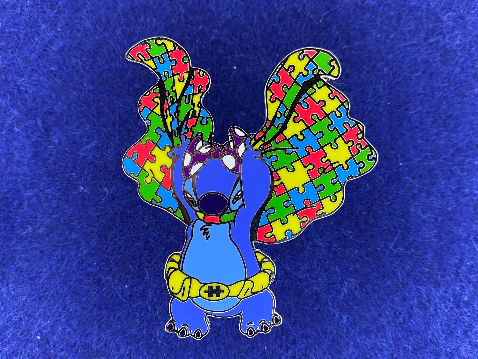 Super Stitch Autism Awareness Disney Fantasy Pin - Etsy