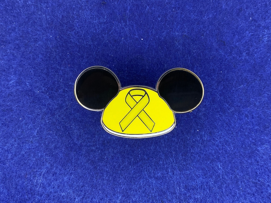 Mickey Ears Cancer & Suicide Awareness Disney Pin - Etsy