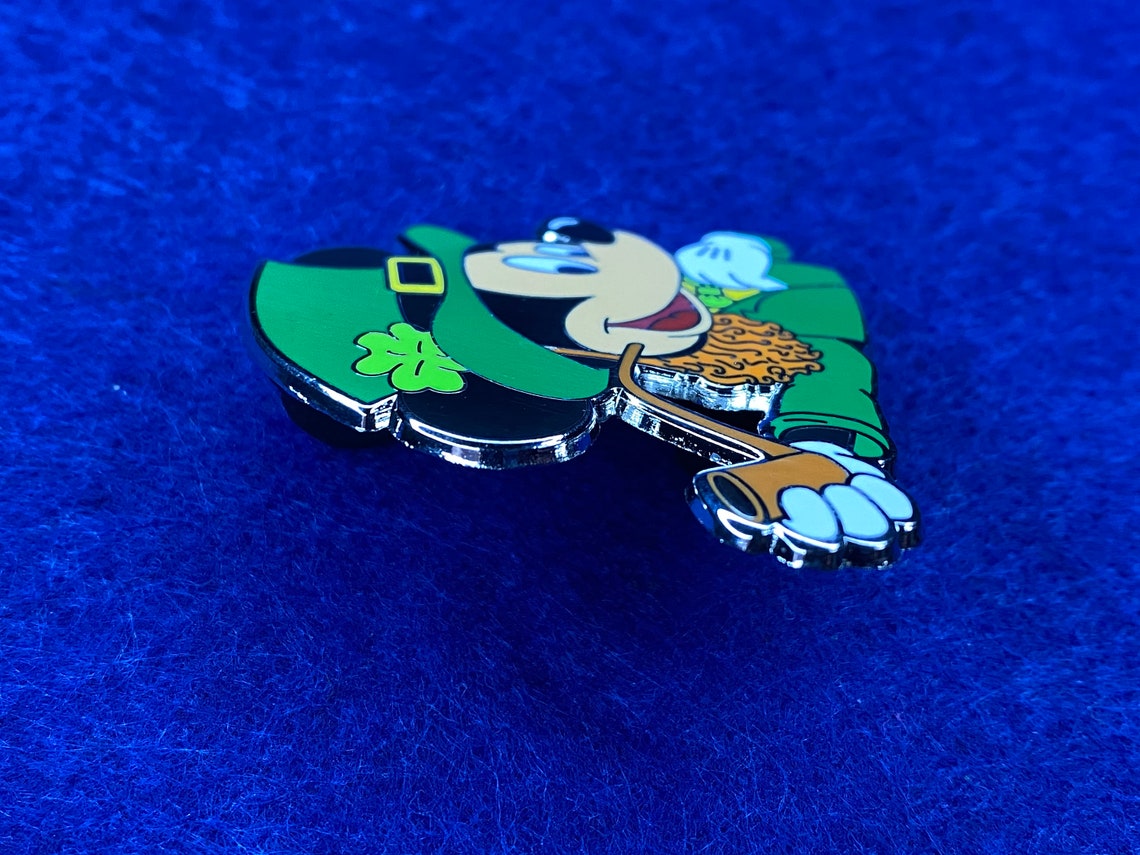 St. Patrick's Day Irish Mickey Mouse Disney Fantasy Pin - Etsy