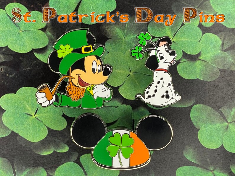 St. Patrick's Day Irish Mickey Mouse Ears Disney Fantasy - Etsy