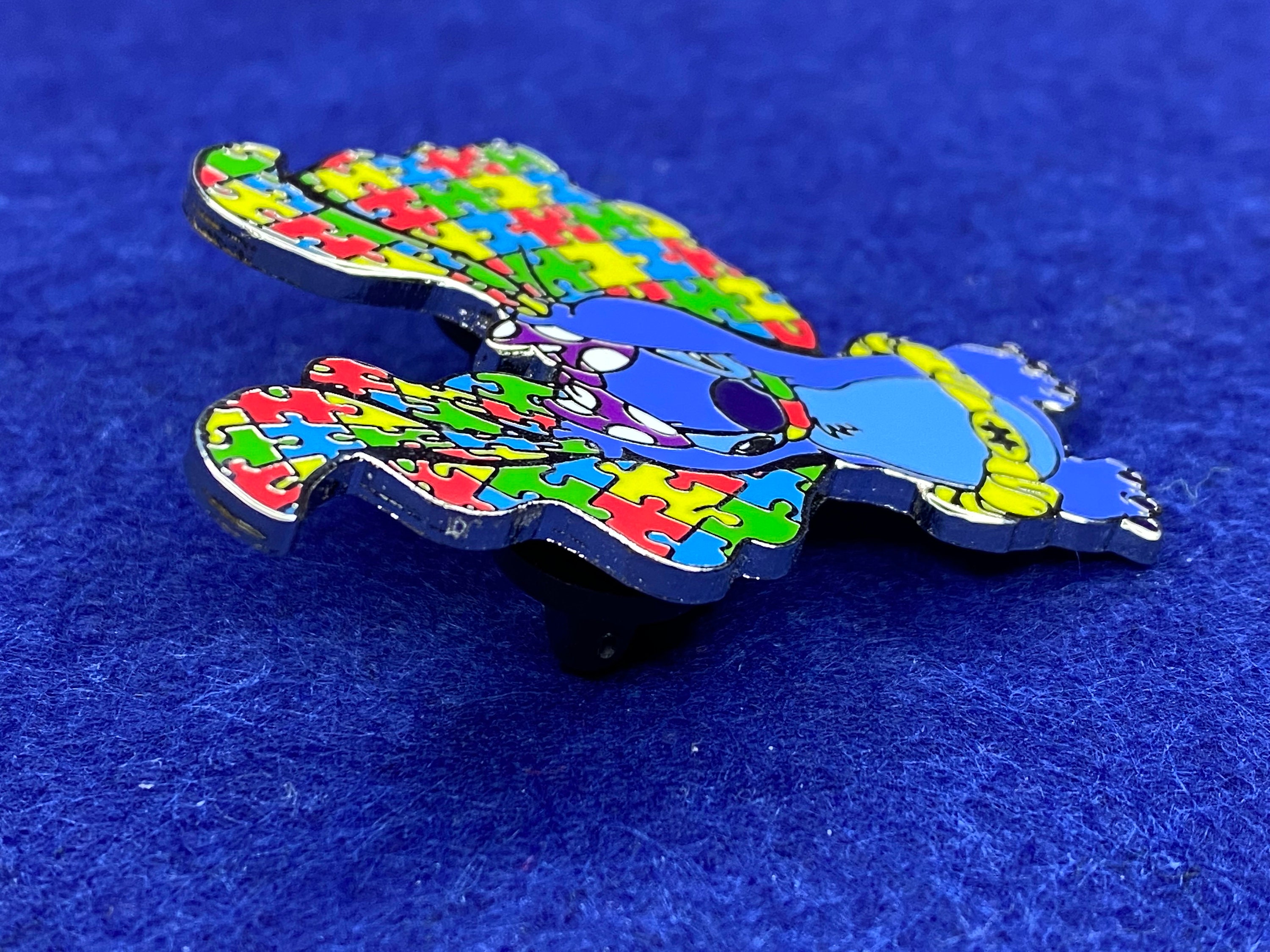 Super Stitch Autism Awareness Disney Fantasy Pin | Etsy