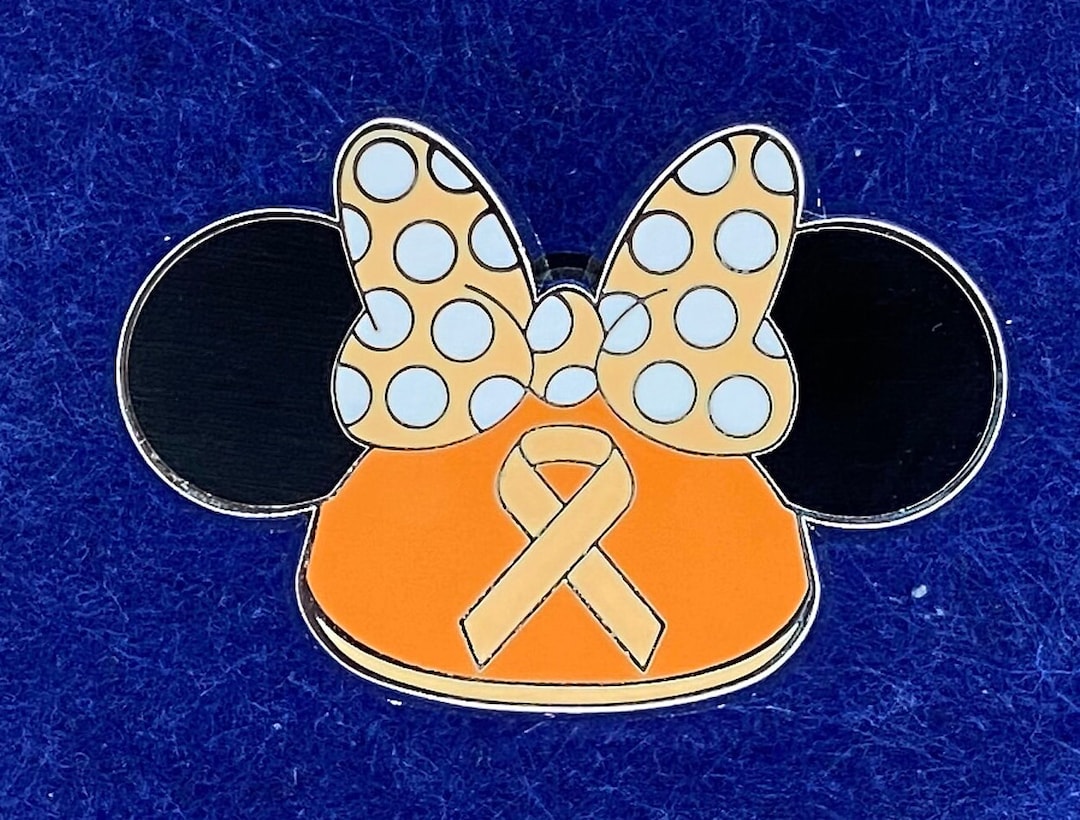 Uterine Cancer Awareness Minnie Mouse Peach Ribbon Ears Disney Fantasy ...