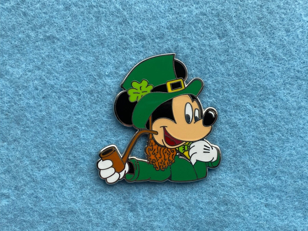St. Patrick's Day Irish Mickey Mouse Disney Fantasy Pin - Etsy