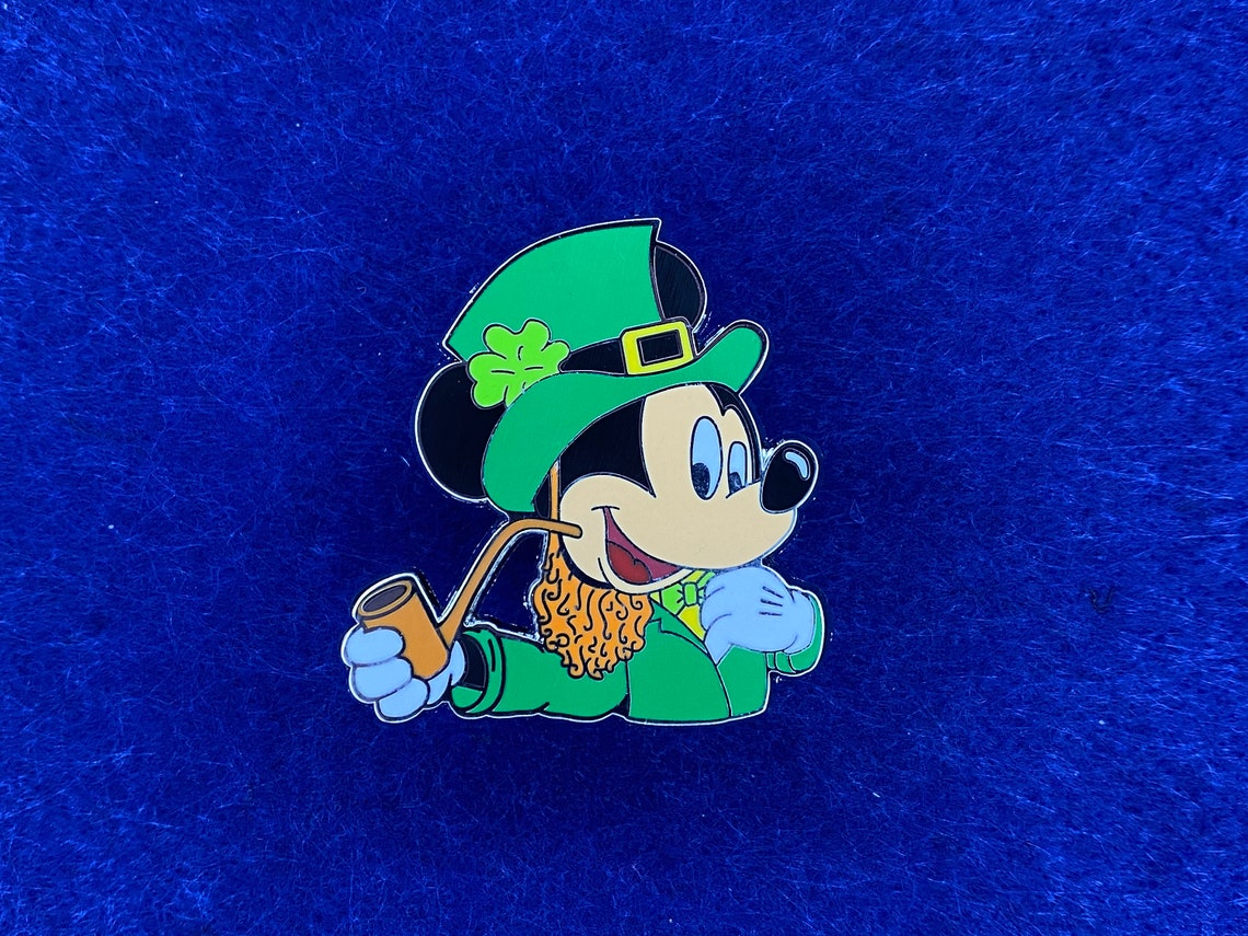 St. Patrick's Day Irish Mickey Mouse Disney Fantasy Pin - Etsy