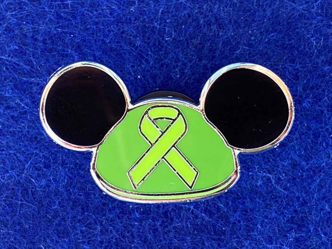 Lymphoma Cancer Awareness Mickey Mouse Green Ribbon Ears Disney Fantasy ...