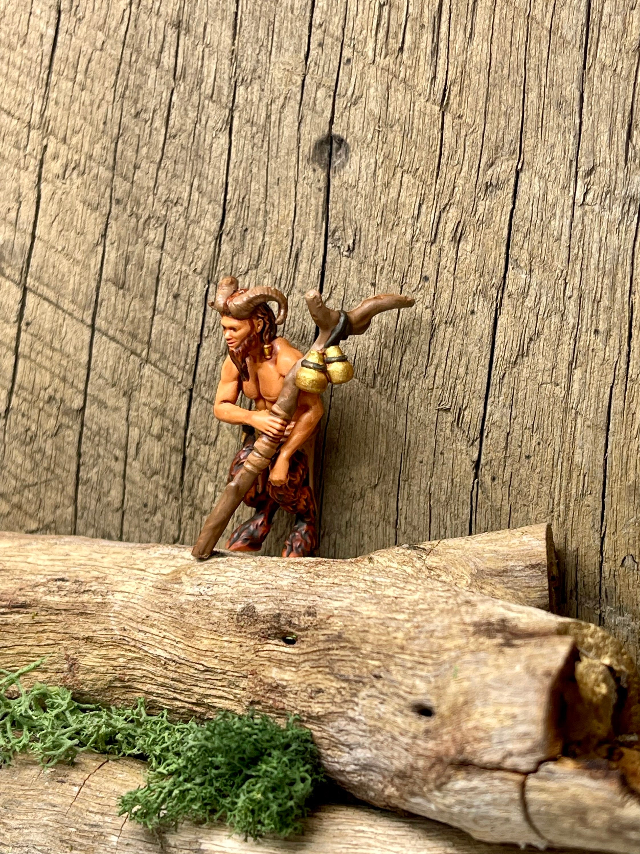 Maho Fair Skinned Satyr Faun Miniature Figurine Etsy Australia