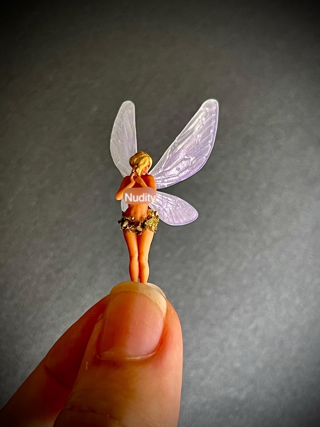 30mm Desiree Cheeky Handcrafted Miniature Fairy Figurine Ideal for ...