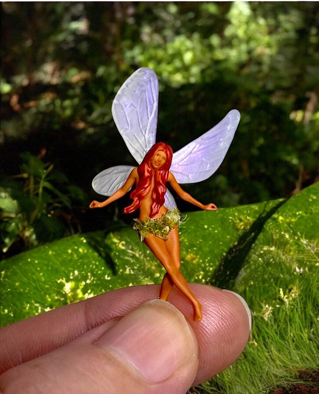 Nancy - Fair Skinned Enchanting Handcrafted Miniature Fairy Figurine ...