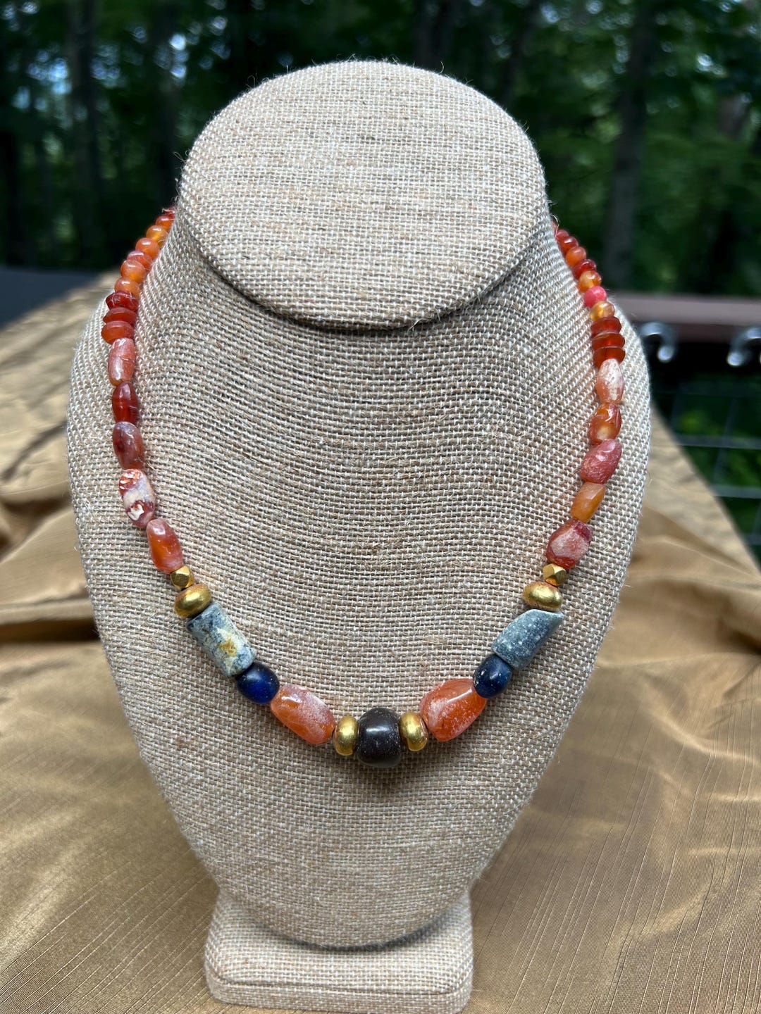 Ancient Roman Bead Necklace-women's-made From Authentic Ancient ...