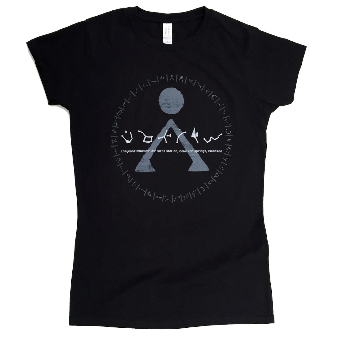 Ladies T-shirt > STARGATE Inspired - Origin Earth Symbol > "distressed ...