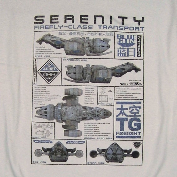 Firefly Serenity Ship Blueprints