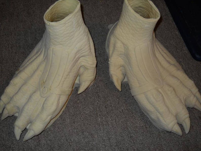 Monster Alien Feet Painted Wearable Costume Piece - Etsy