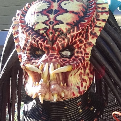 Red Alien Creature Painted - Etsy