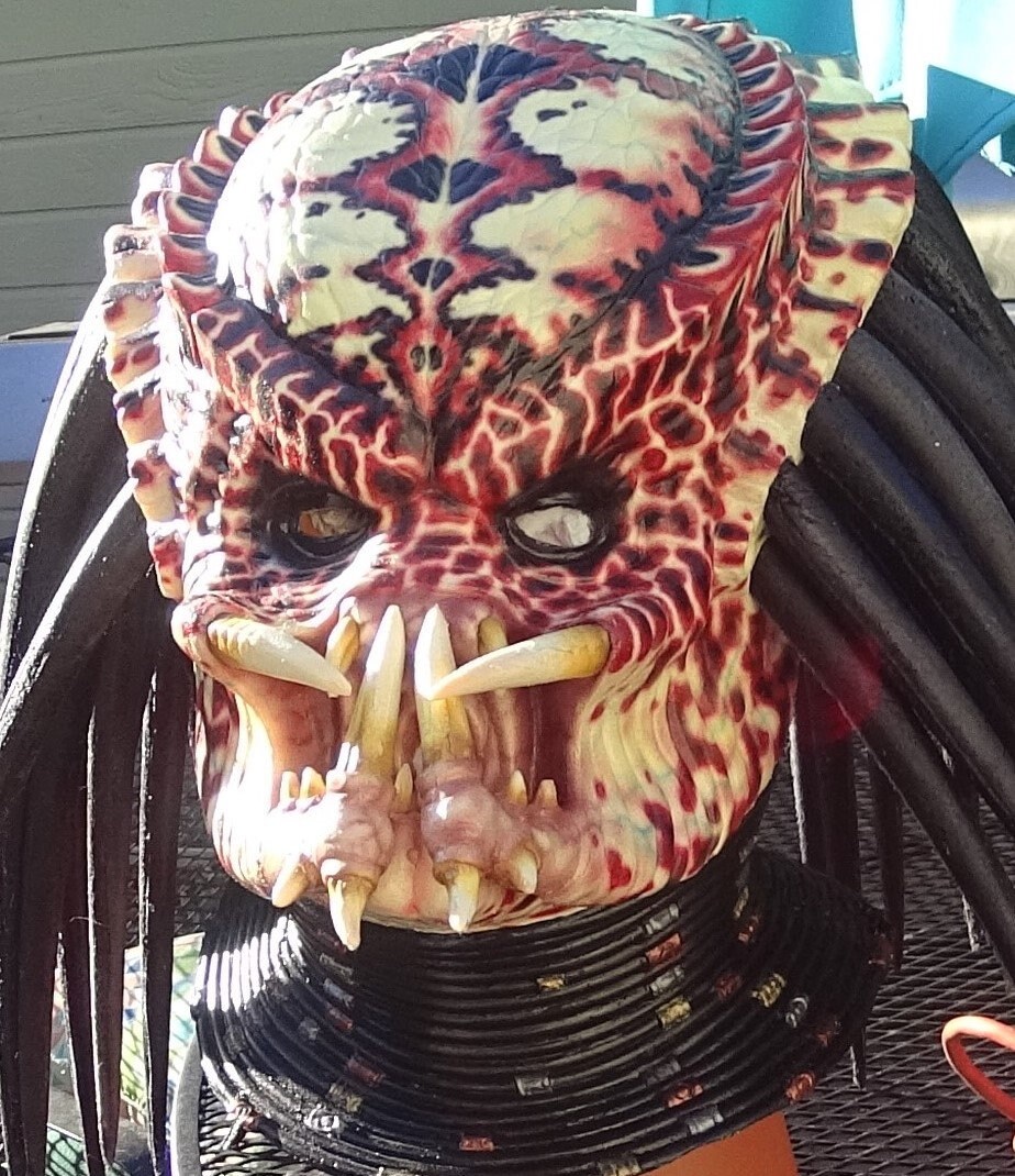 Red Alien Creature Painted - Etsy