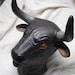Minotaur Painted Latex Mask Halloween, LARP - Etsy