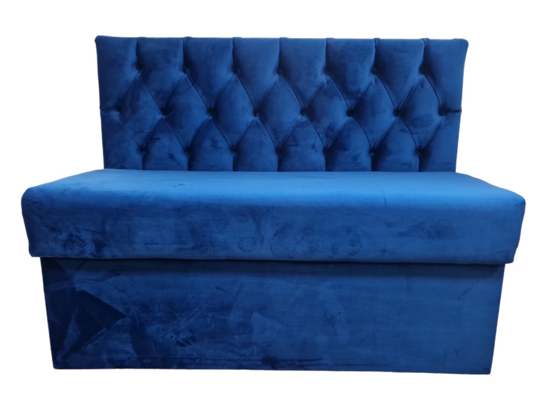 Modular Button Back Banquette Fitted Bench Booth Seating - Cafe ...