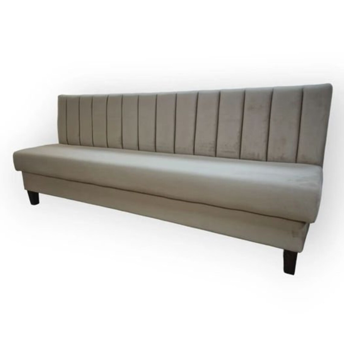 Biscuit Modular Fluted Banquette Fitted Bench Booth Seating - Cafe ...
