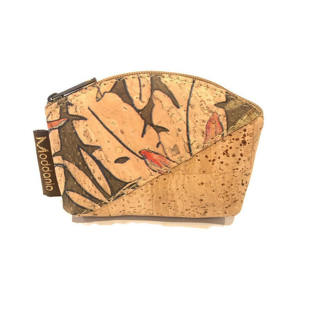 Eco-friendly Cork Coin Purse: Vegan Small Change Pouch - Etsy
