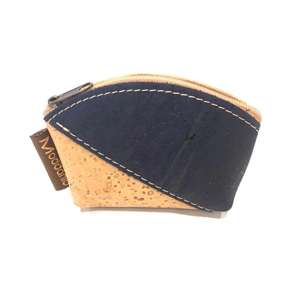 Eco-friendly Cork Coin Purse: Handmade Vegan Zip Pouch - Etsy Australia