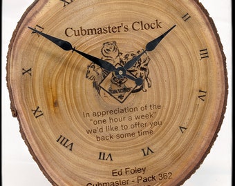 Cubmaster Clock - Etsy