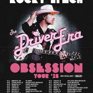 The Driver Era 2025 Obsession Tour Poster, Home Decor, Wall Decor - Etsy