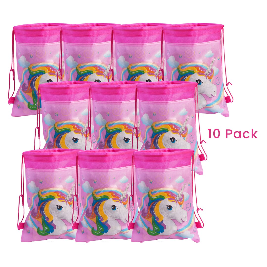 Unicorn Gift Bag 10 Pack, Unicorn Party Supplies, Unicorn Gifts for ...