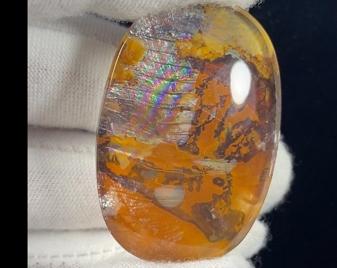 Dendritic Quartz With Rainbow Flash, Rare Specimen From Brazil - Etsy