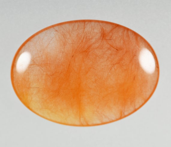 RARE Rutilated Quartz Red/orange Coloring Natural Material | Etsy