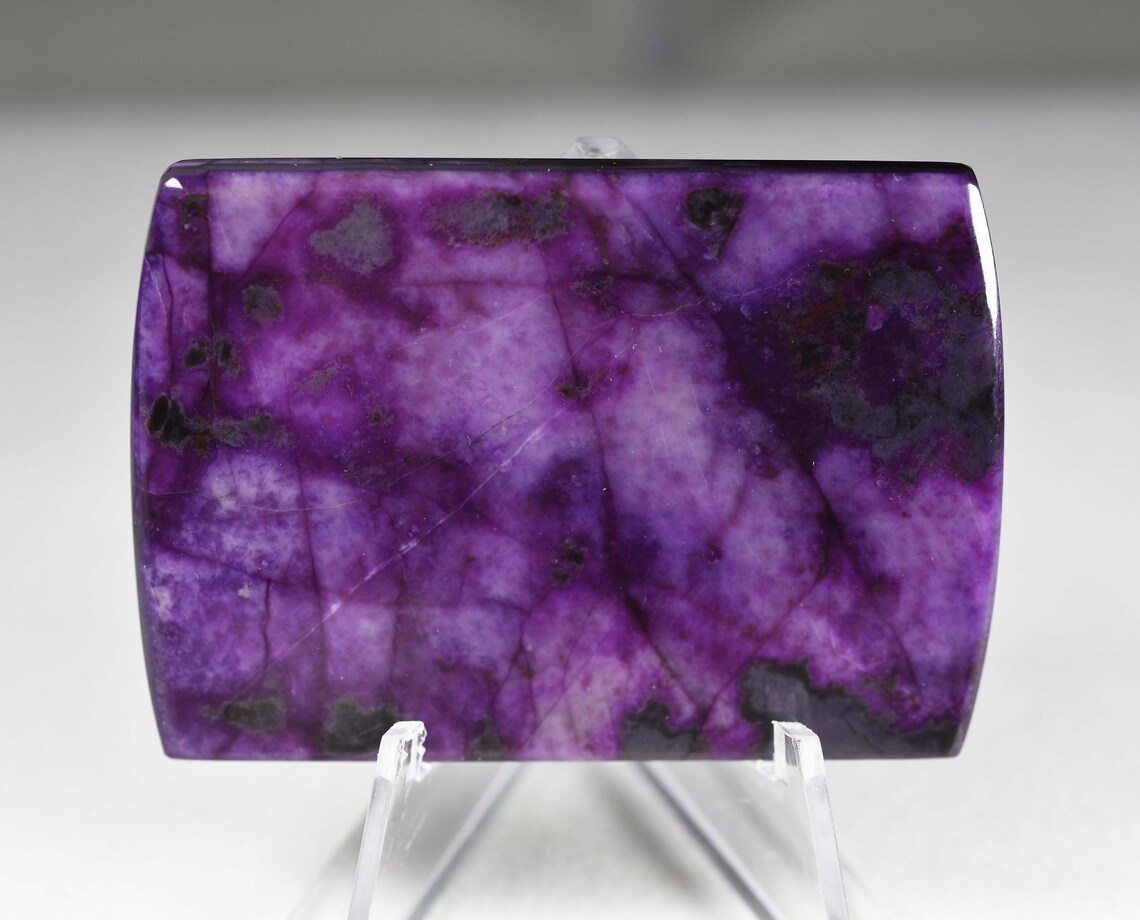 Sugilite LARGE statement cabochon natural purple cabochon | Etsy