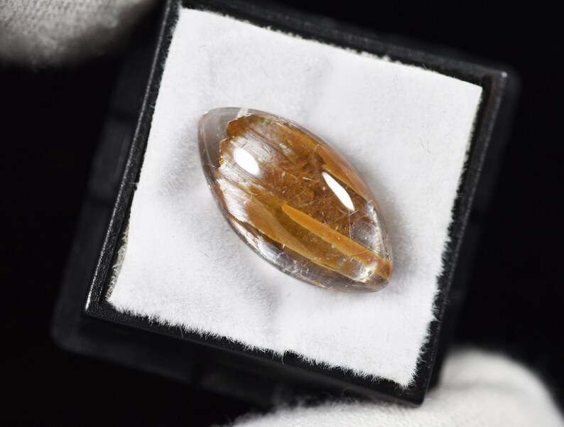 Brookite in Quartz, High Grade Material From Brazil With Amazing Cut ...