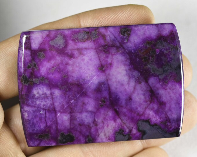Sugilite LARGE Statement Cabochon, Natural Purple Cabochon Gemstone ...