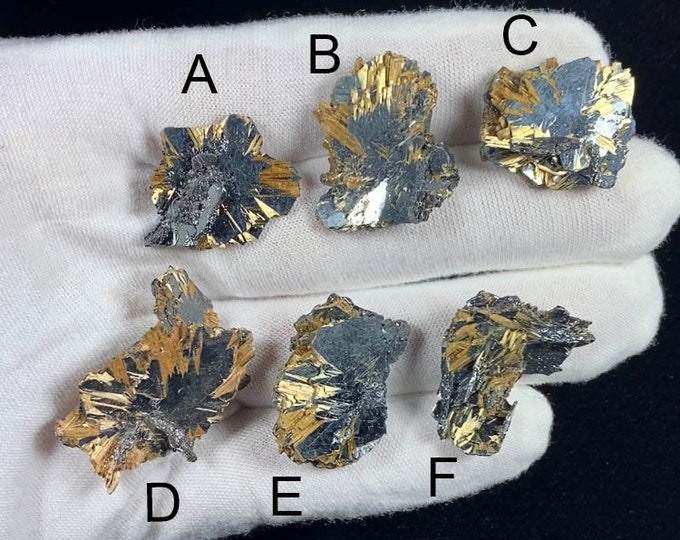 Golden Rutile on Hematite From Brazil, Mounted, MIN Miniature Size - Etsy