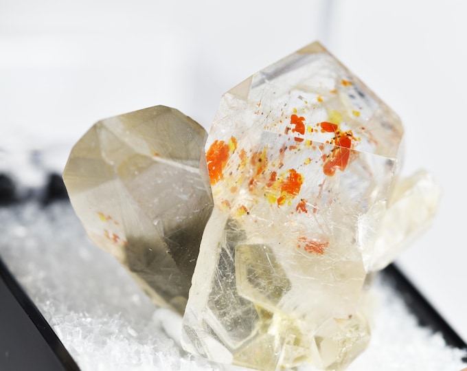 Quartz With Brookite and Iron Oxide Inclusions - Etsy