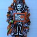 Silly Skeleton Swag, Halloween Decor, Halloween Swag, Skeleton Swag ...