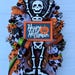 Silly Skeleton Swag, Halloween Decor, Halloween Swag, Skeleton Swag ...