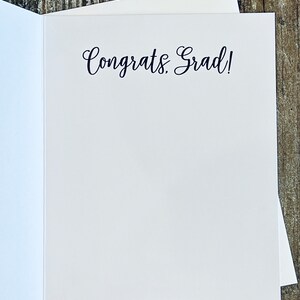 Congrats Grad - Congratulations Gradute Card - Graduation Card - Etsy